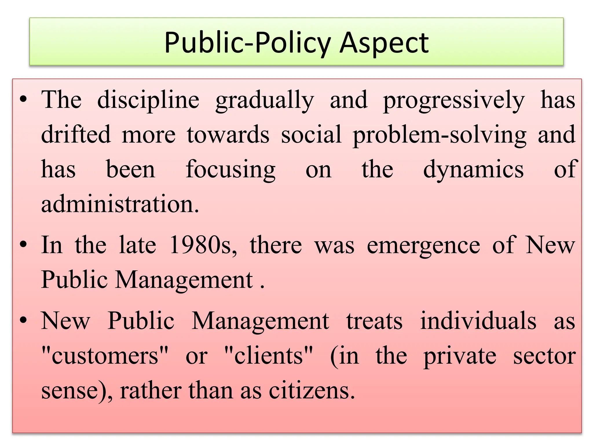 Evolution of Public Administration in Indian Context | PPTX