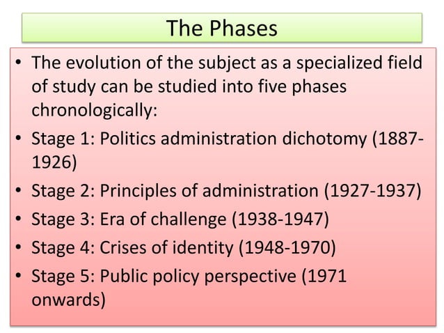 Evolution of Public Administration in Indian Context | PPTX