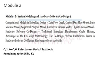 MODULE 2 OF EMBEDDED SYSTEM KTU SYLLABUS | PPT