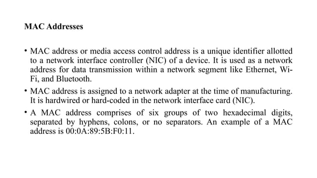 Computer Networks Module 2 Data Link Layer Ppt