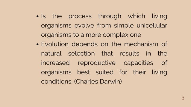 Module 2 PPT Cultural and Biological Evolution | PDF