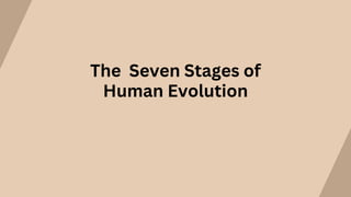 Module 2 PPT Cultural and Biological Evolution | PDF