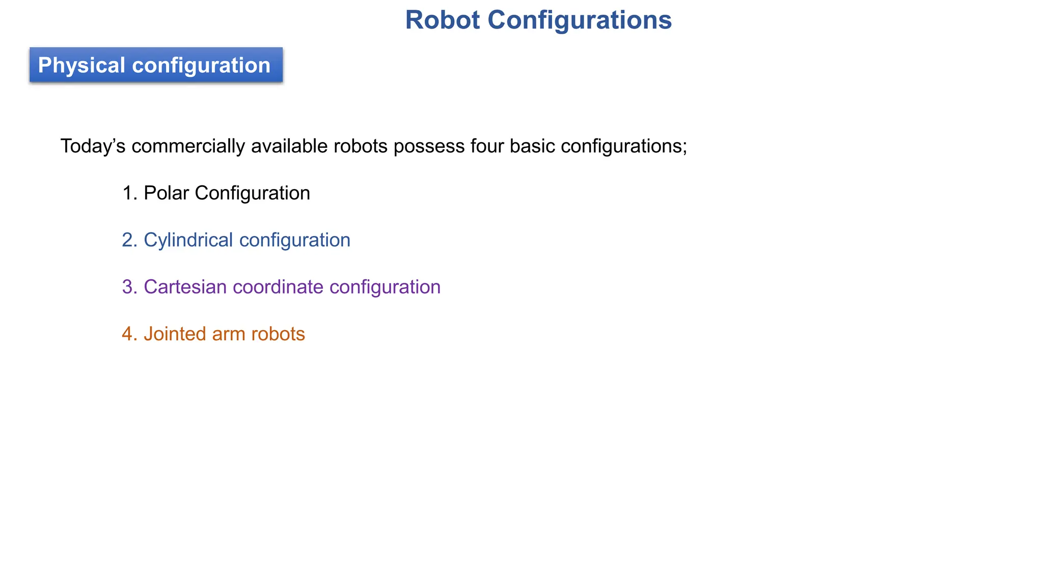 Robot Anatomy And Motion Analysis.pptx | Robotics | Technology & Computing