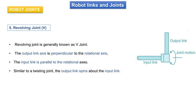 Robot Anatomy And Motion Analysis.pptx | Robotics | Technology & Computing
