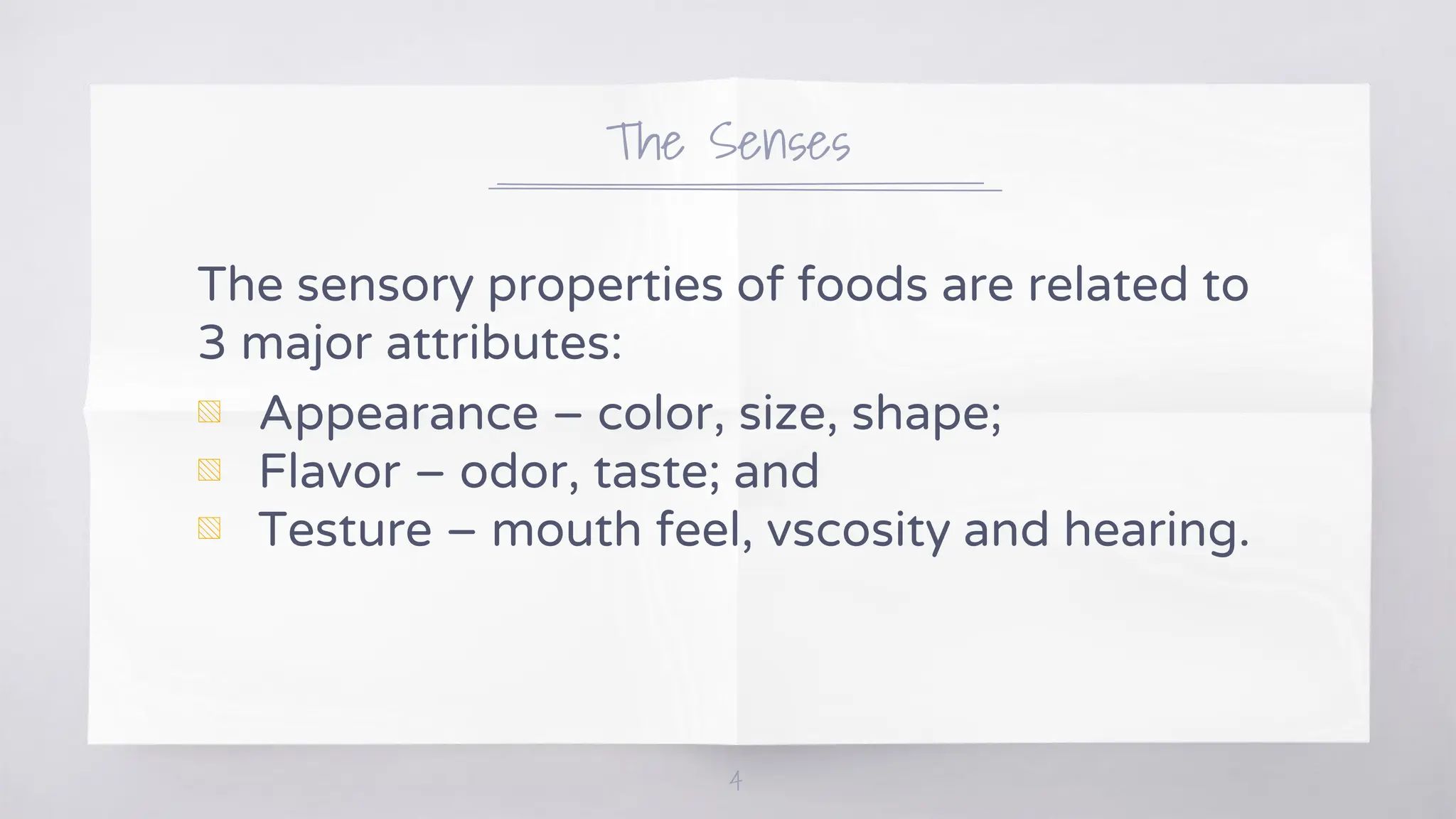 The senses in application to food sensory evaluation | PPT