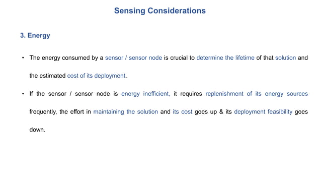 Sensing & Actuation.pptx | Internet of Things | Internet