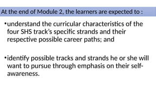 Module 2 Session 1 Career Guidance program presentation power point | PPTX