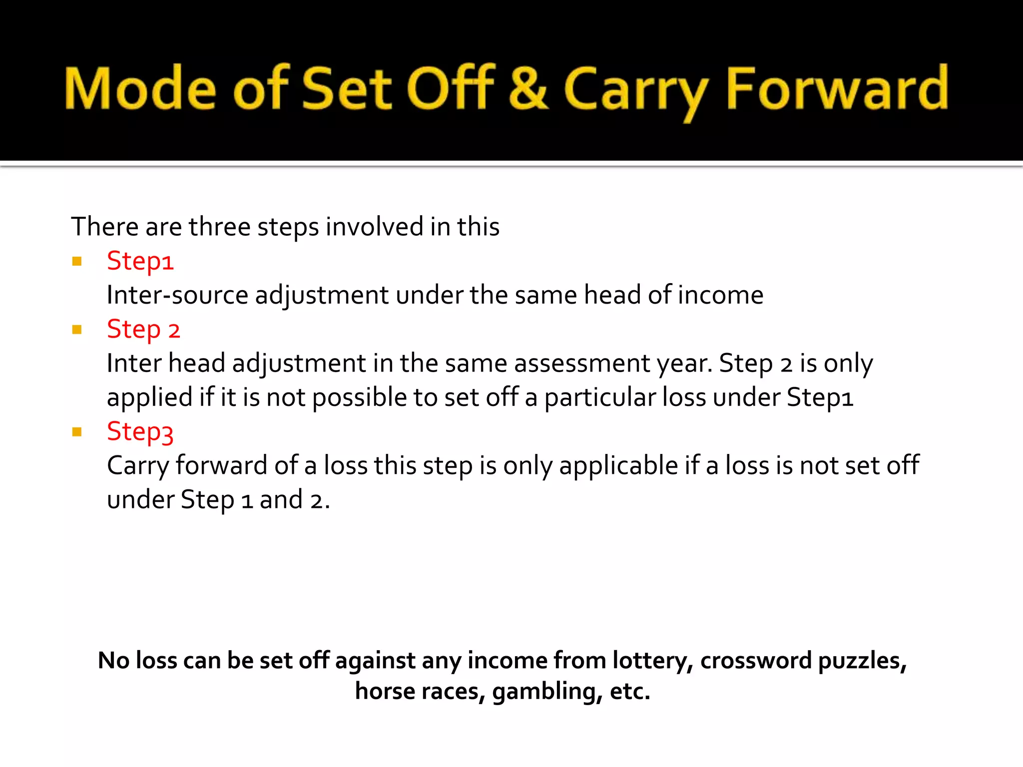 module 2 Set-Off-and-Carry-Forward-of-Losses.ppt