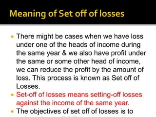 module 2 Set-Off-and-Carry-Forward-of-Losses.ppt