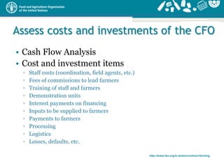 Module 2: How to set up a contract farming scheme | PPT