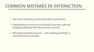 [Module 2] Types of Sources Presentation | PPT