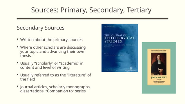 [Module 2] Types of Sources Presentation | PPT