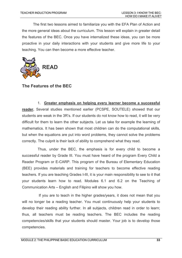 Module 2 the philippine bec | PDF