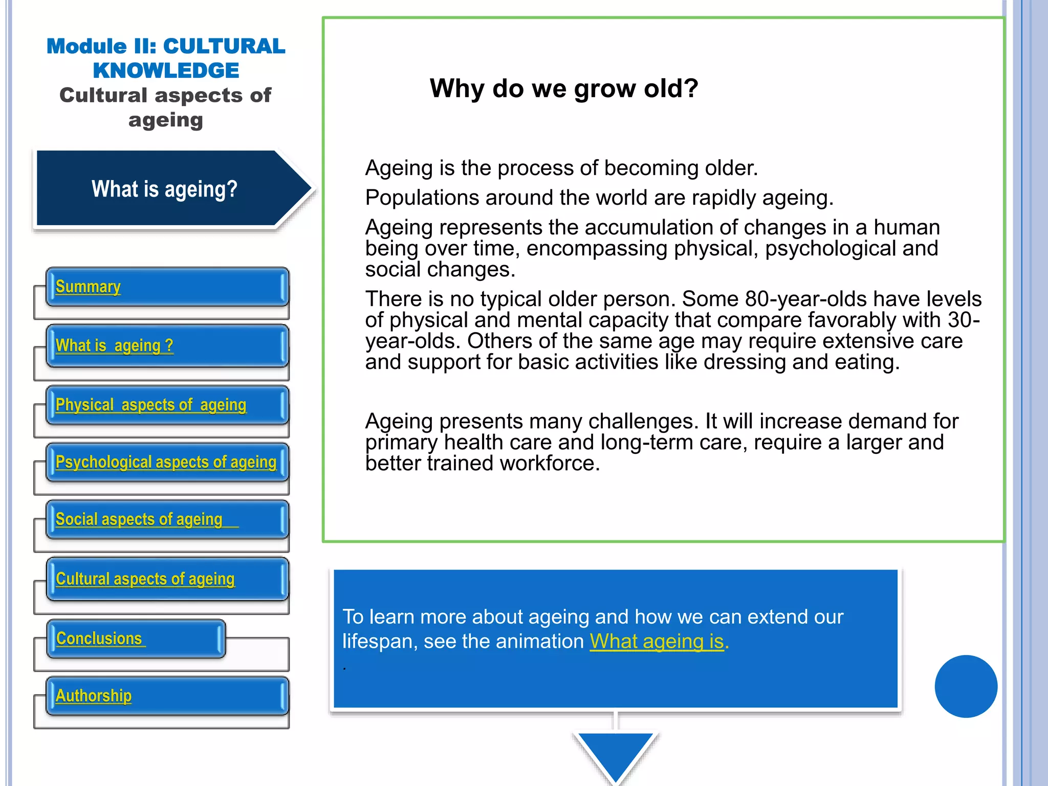 Module2. Topic2. Cultural aspects of ageing_en | PPTX