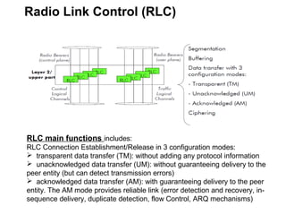 UMTS system architecture, protocols & processes | PPT