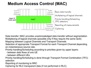 UMTS system architecture, protocols & processes | PPT