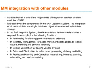 SAP MM OVERVIEW PRESENTATION GUIDE BEGINNER | PPT
