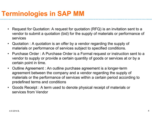 SAP MM OVERVIEW PRESENTATION GUIDE BEGINNER | PPT