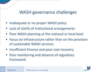 Module 2 wash services in your locality (presentation) | PPT