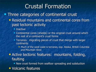 Module 2 Week 2 Crustal Processes | PPT