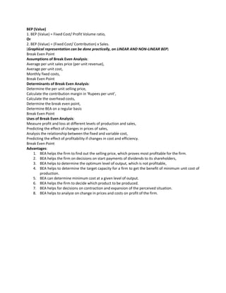 Module 3 Economics VTU | PDF