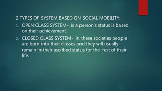 Module 3: SOCIAL AND POLITICAL STRATIFICATION | PPTX
