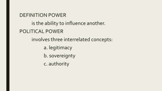 Module 3: POWER | PPTX