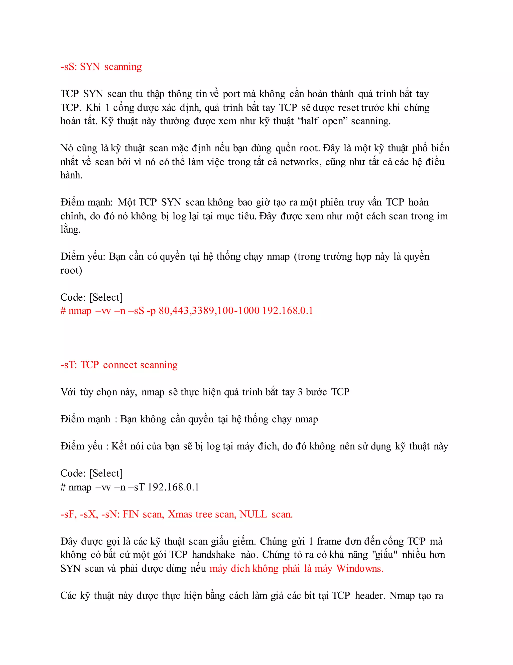 Module 3. scanning | DOCX