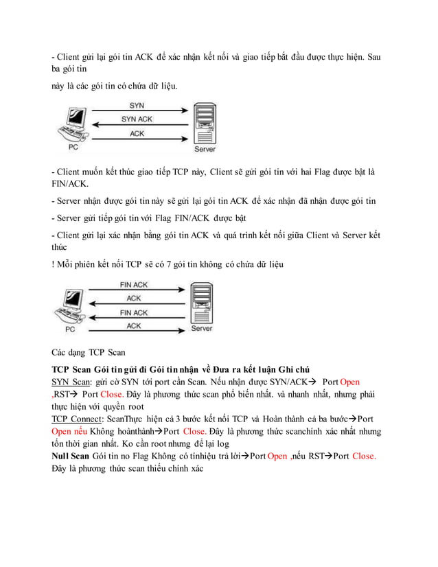 Module 3. scanning | PDF