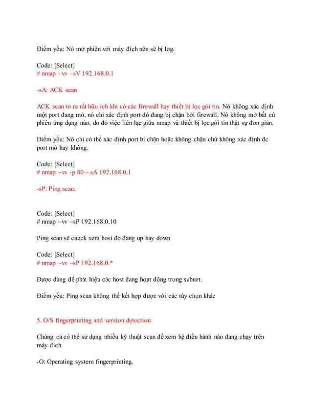 Module 3. scanning | PDF