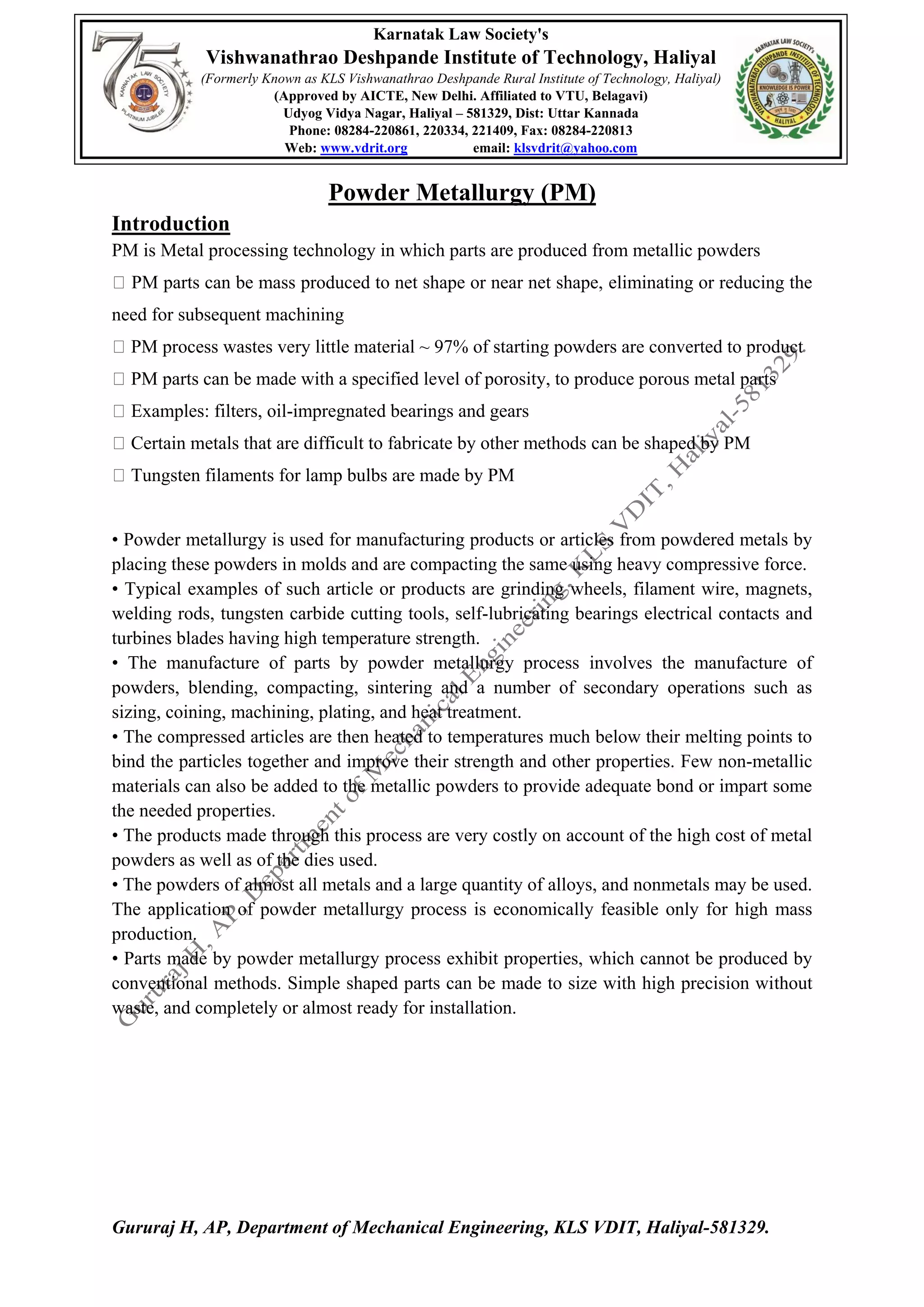 Additive Manufacturing (15ME82)-Module 3 | PDF
