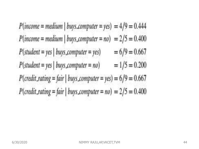 CS 402 DATAMINING AND WAREHOUSING -MODULE 3 | PPT