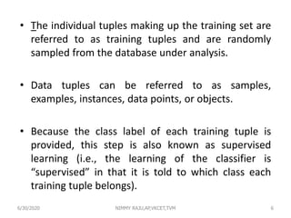 CS 402 DATAMINING AND WAREHOUSING -MODULE 3 | PPT