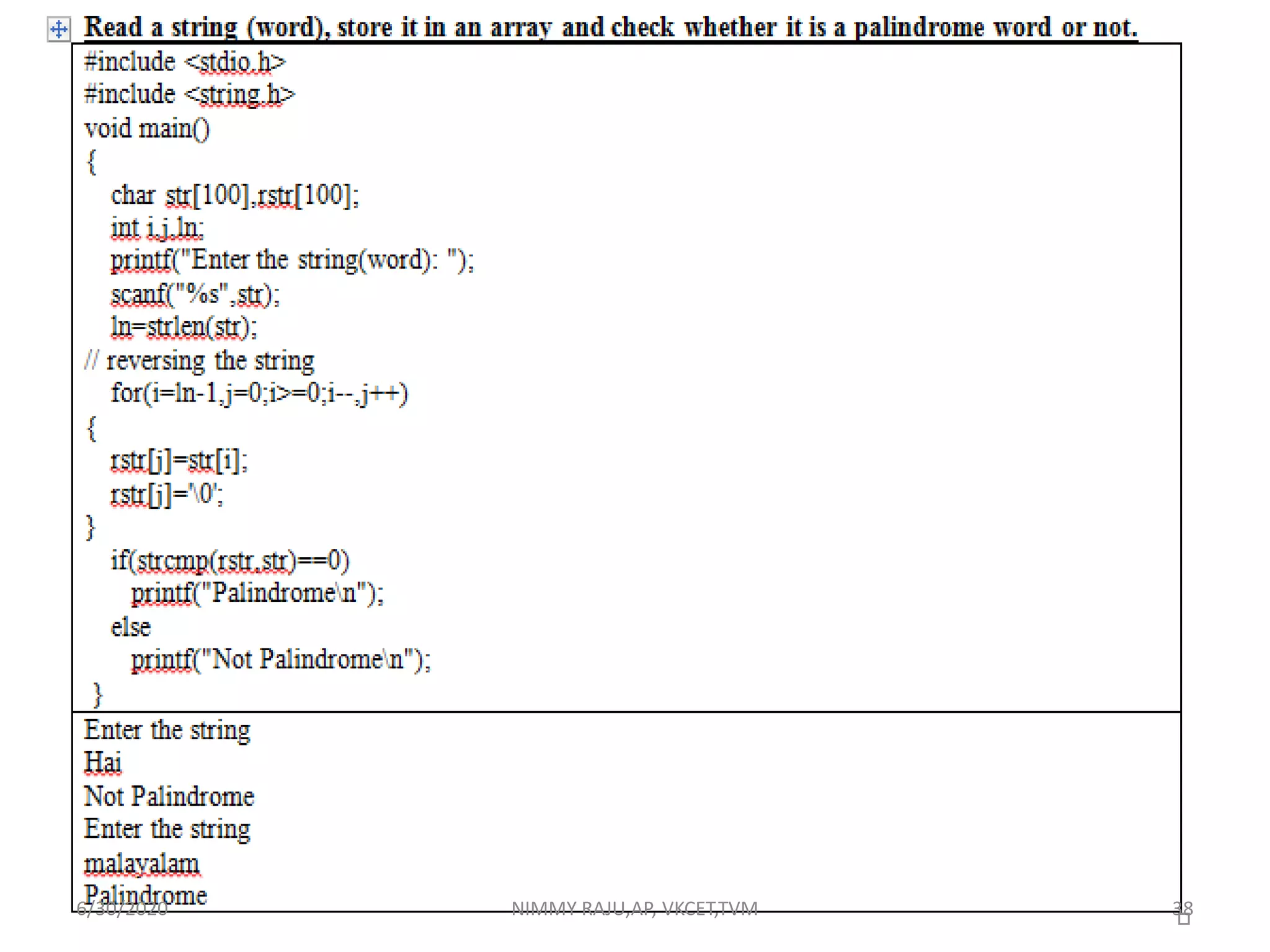 EST 102 Programming in C | PPT