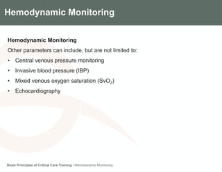 Module 3.2 Hemodynamic Monitoring | PPT