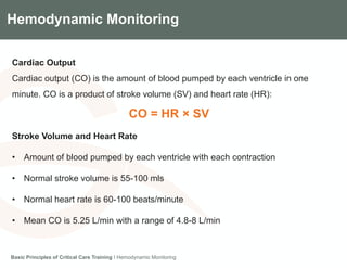 Module 3.2 Hemodynamic Monitoring | PPT