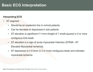 Module 3.6 Basic ECG Interpretation | PPTX