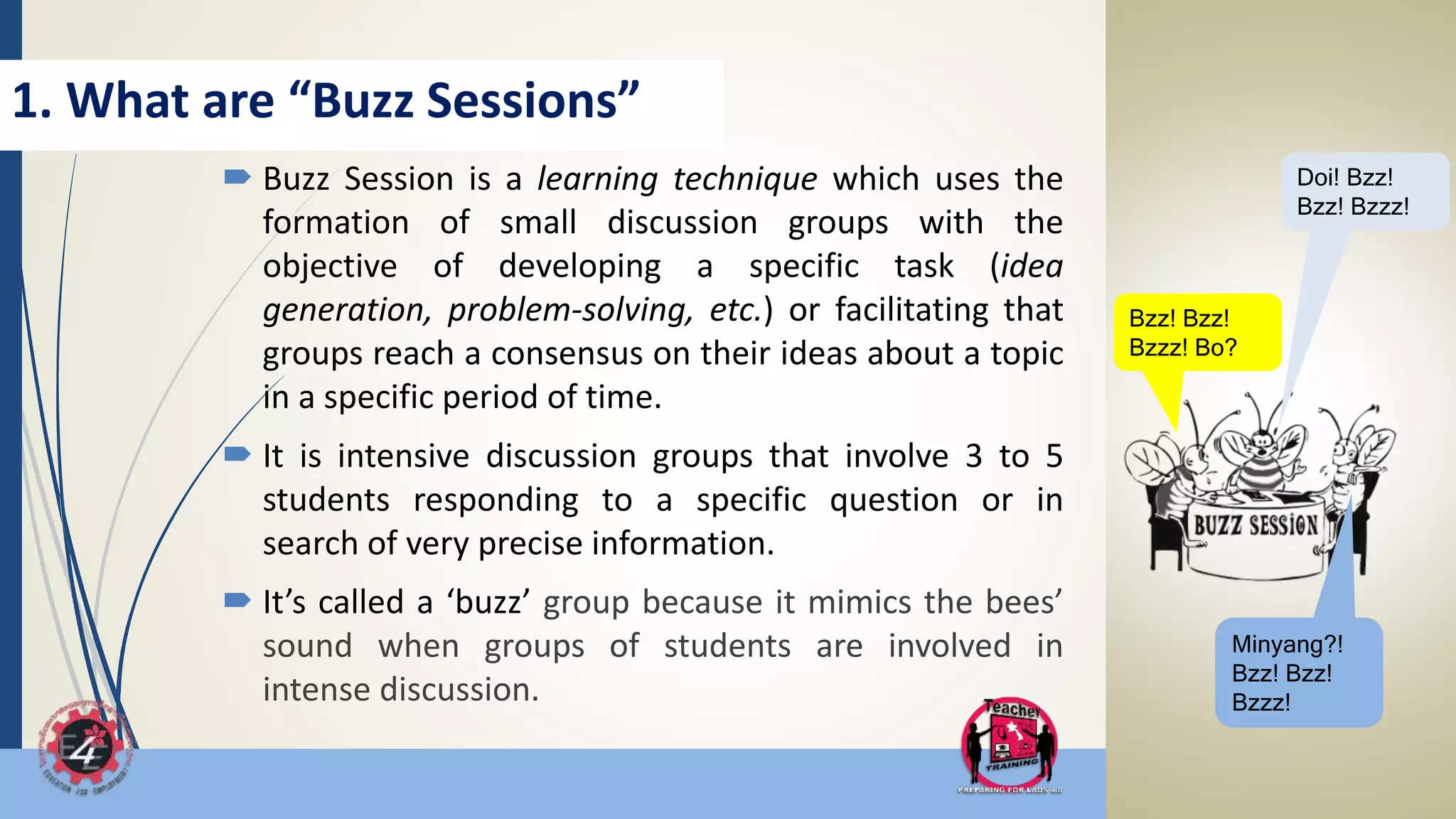Module 3.2 interactive teaching buzz eng session final | PPTX