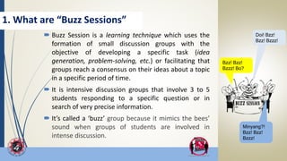Module 3.2 interactive teaching buzz eng session final | PPTX