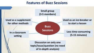 Module 3.2 interactive teaching buzz eng session final | PPTX