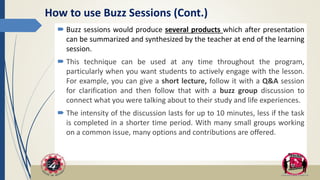 Module 3.2 interactive teaching buzz eng session final | PPTX