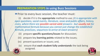 Module 3.2 interactive teaching buzz eng session final | PPTX
