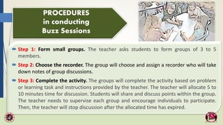 Module 3.2 interactive teaching buzz eng session final | PPTX