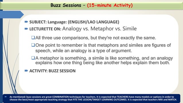 Module 3.2 interactive teaching buzz eng session final | PPTX ...