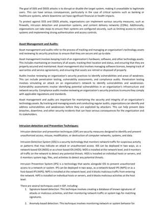 Module 3.Infrastructure and Network Security: | PDF