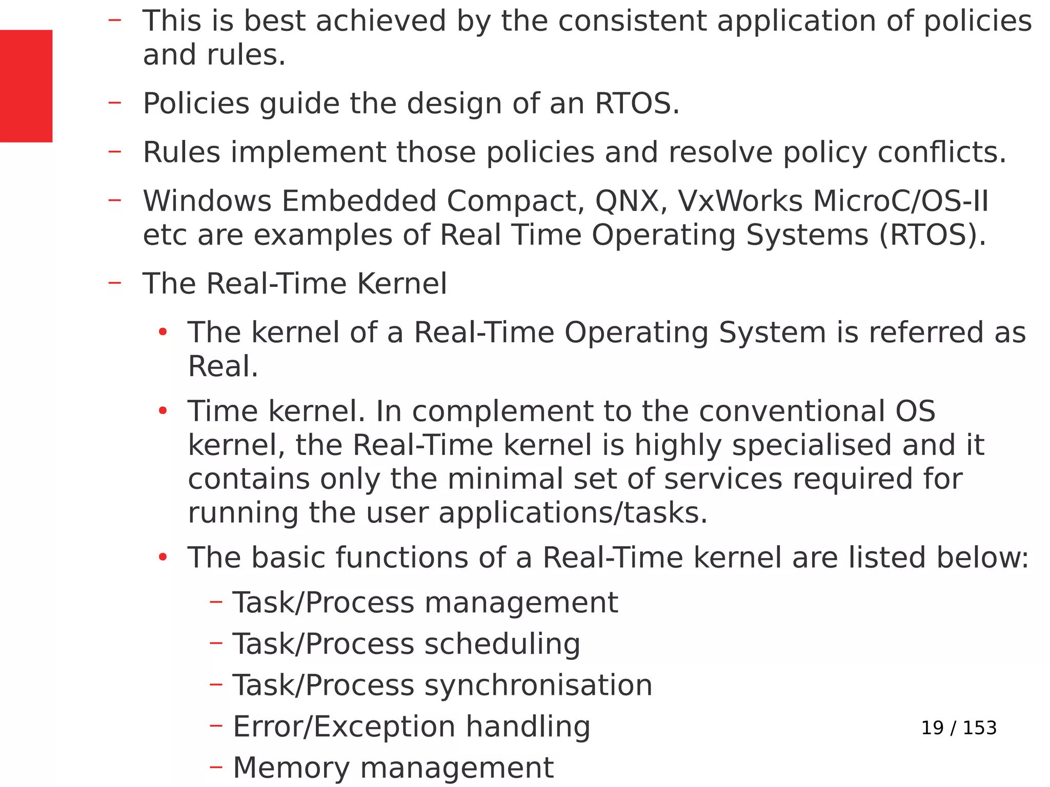 Real Time Embedded System Design Pdf Operating Systems Computer Software And Applications