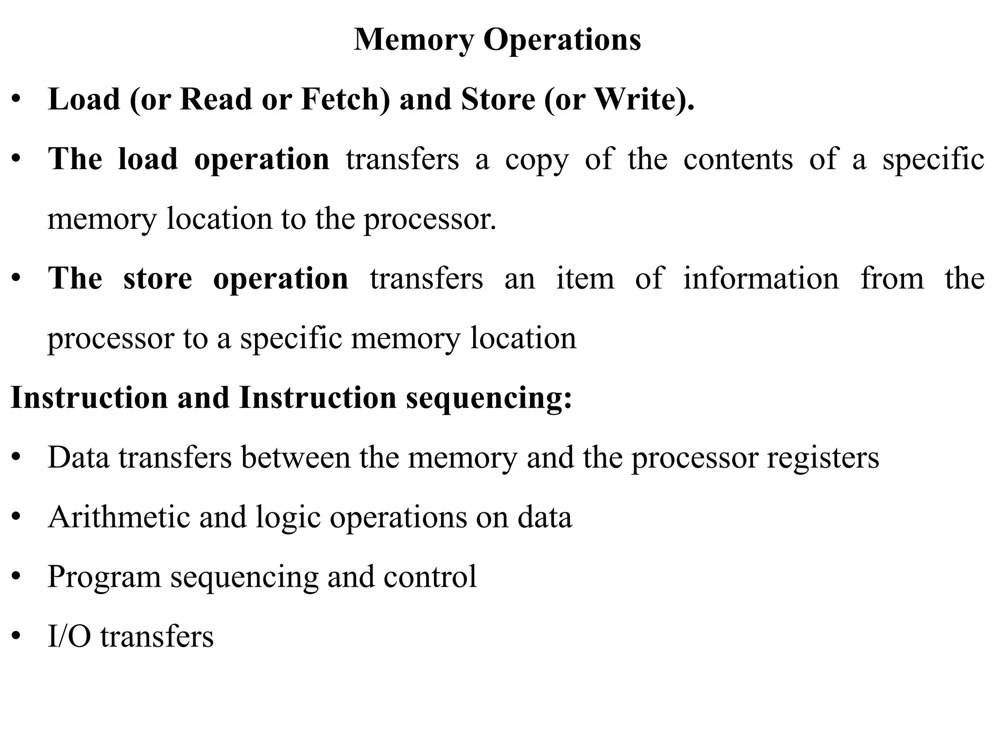 Basic Structure Of Computers Functional Units Basic Operational Concepts Bus Structure