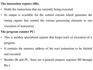 Basic Structure of Computers: Functional Units, Basic Operational ...