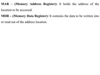 Basic Structure of Computers: Functional Units, Basic Operational ...