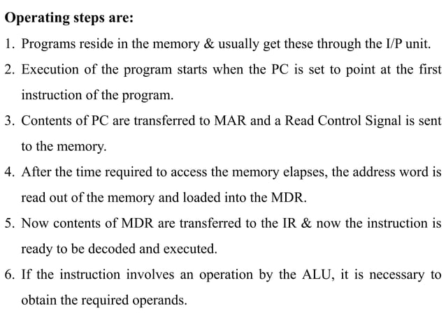 Basic Structure Of Computers Functional Units Basic Operational Concepts Bus Structure